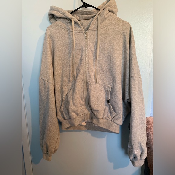 POPFLEX | Jackets & Coats | Popflex Sm Hoodie Gray | Poshmark